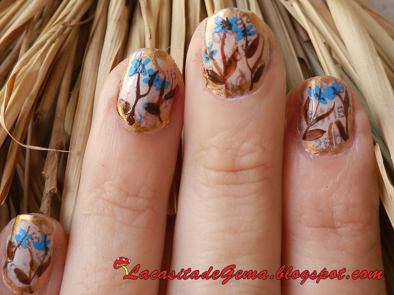 La casita de Gema: Tutorial uñas decoradas (Nail art) Nº34 en vídeo ...