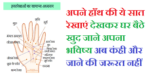हाथ की मुख्य रेखाएँ | Main Lines Of Hand In Palmistry ( Hindi ...