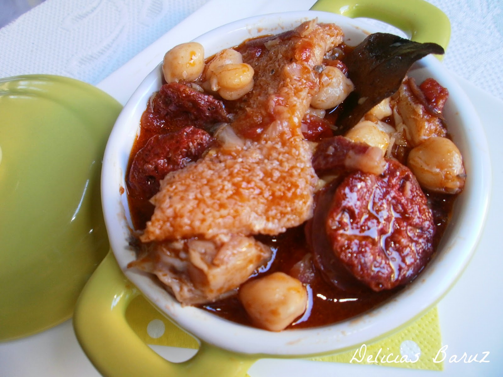 Delicias baruz: CALLOS CON GARBANZOS