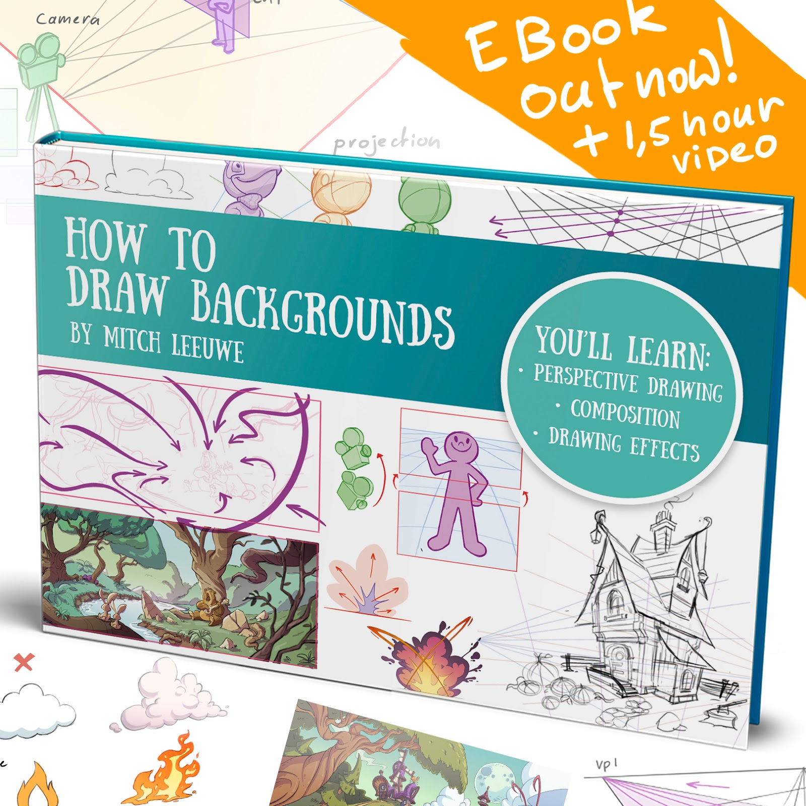 Learning drawing principles: perspectivebook