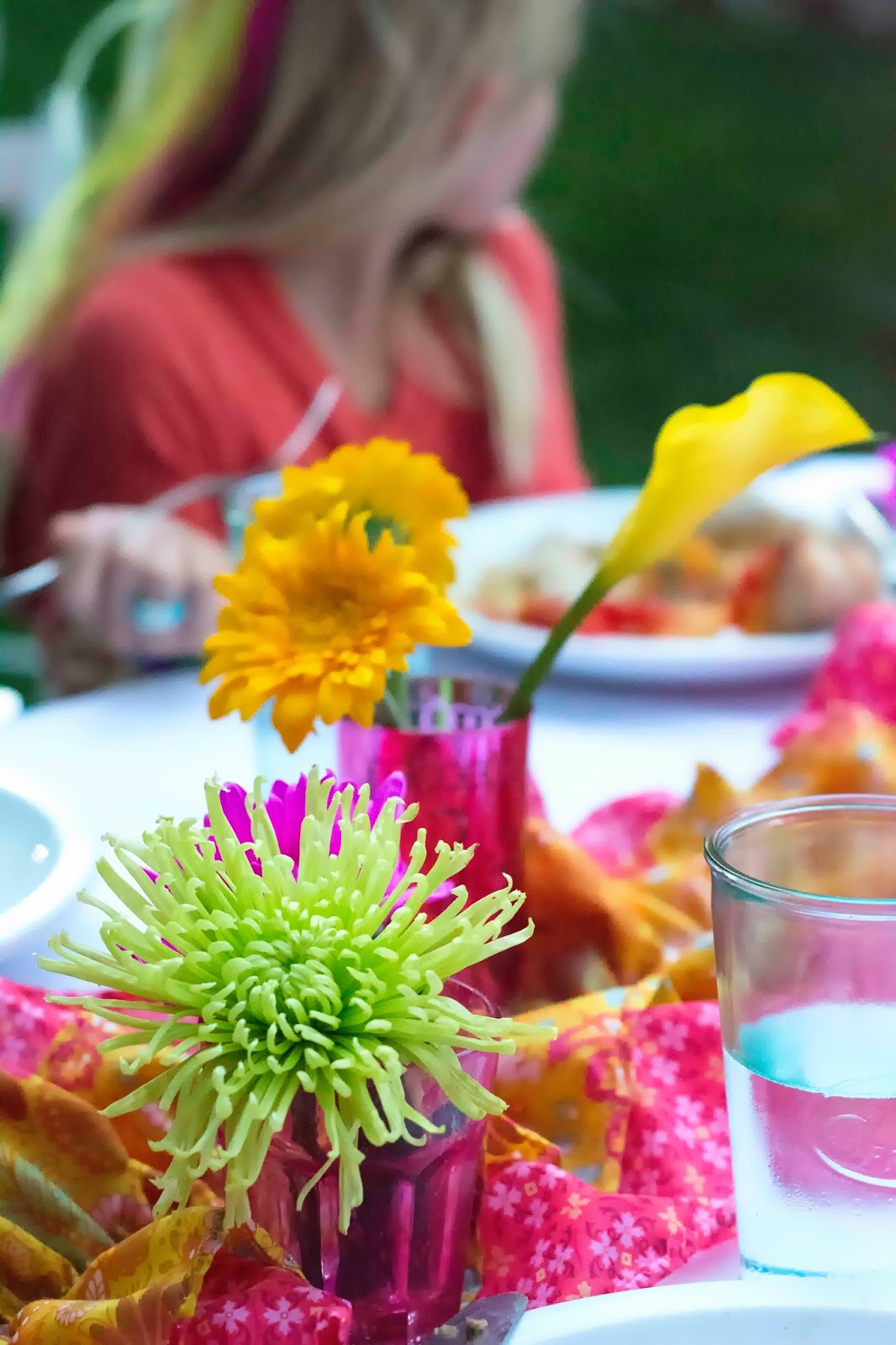 Aesthetic Nest: Party: Flower Crown Birthday Party for Tess