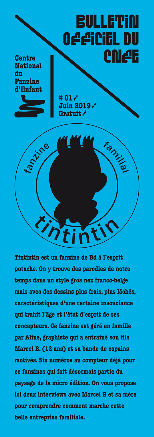 L 'Articho: CNFE - BULLETIN # 1