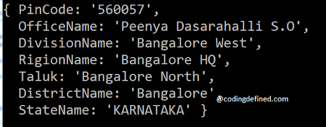 Lookup Indian PinCode Information in NodeJS - Coding Defined