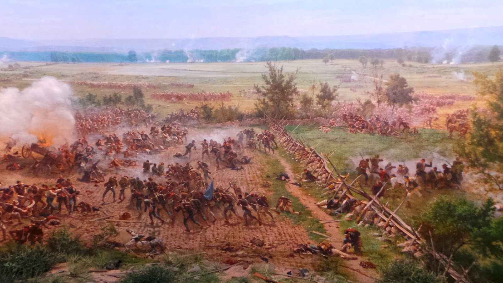 The Blighty-Boys: Gettysburg, PA - what a monumental piece of American ...