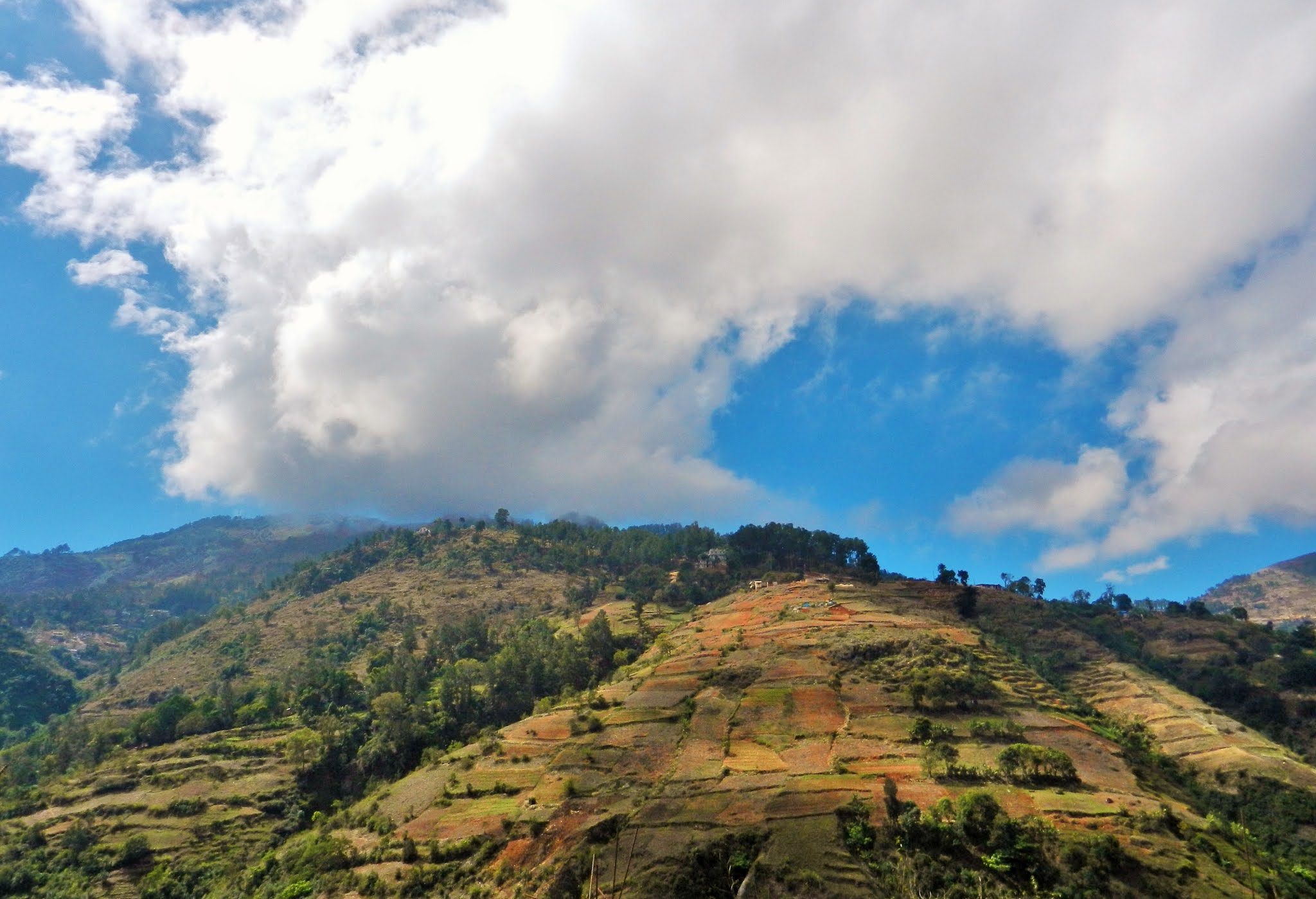 Pic la selle, le point culminant d'Haïti