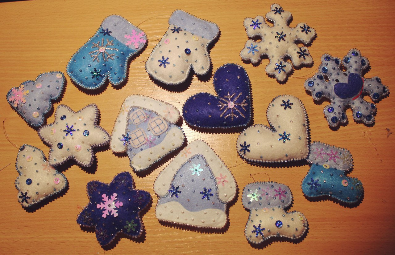 8 Idéias de Feltro para Decoração de Artesanato - Ideias Criativas