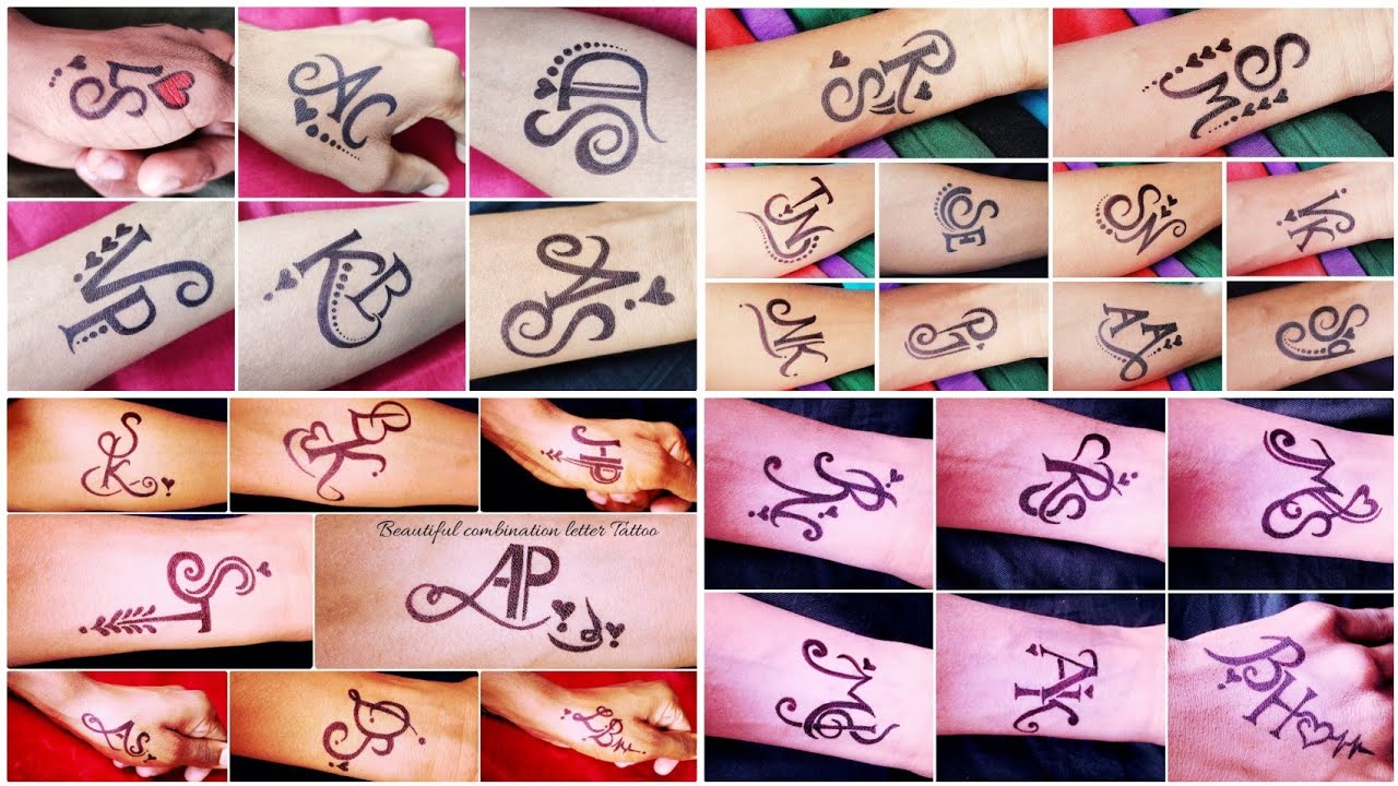 A' dan Z ye Harf Dövme Modelleri Harf Dövme Stilleri - Tarot Arbak
