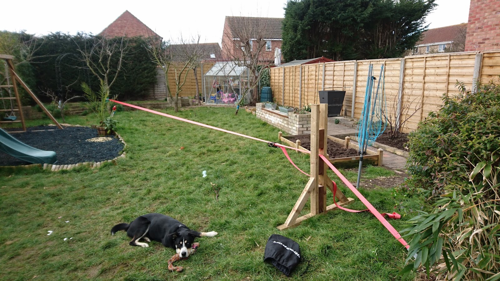 One Foot in Front of the Other: How to set a slackline up in your garden