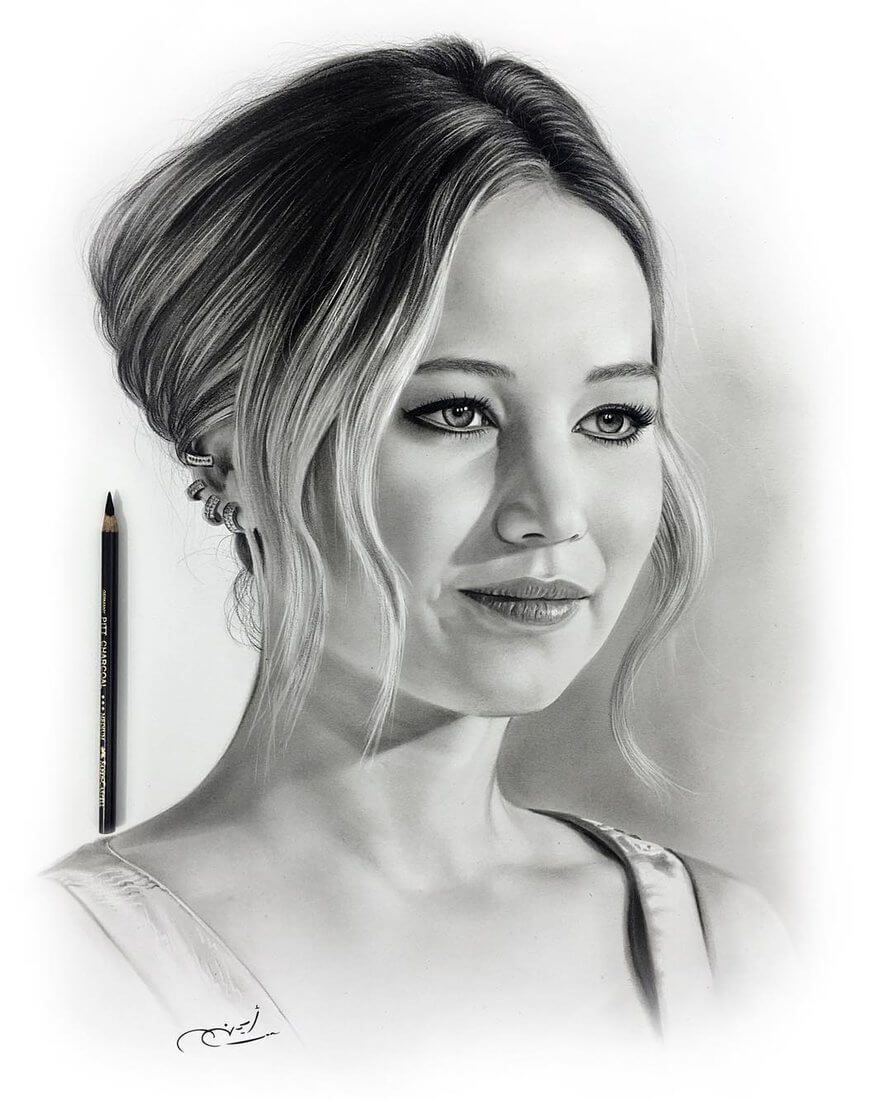 Jennifer Lawrence Sketch