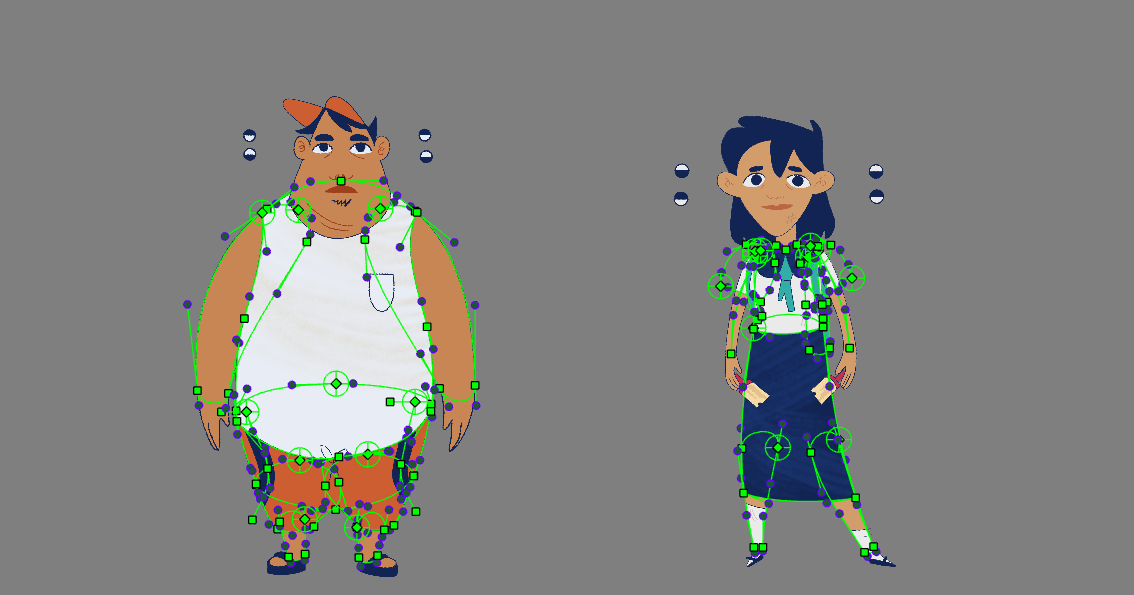 Jeepney: Character Rigs