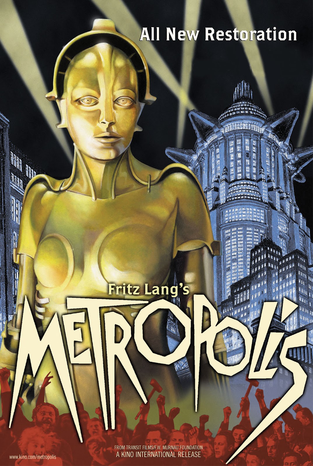 The Geeky Nerfherder: Movie Poster Art: Metropolis (1927)