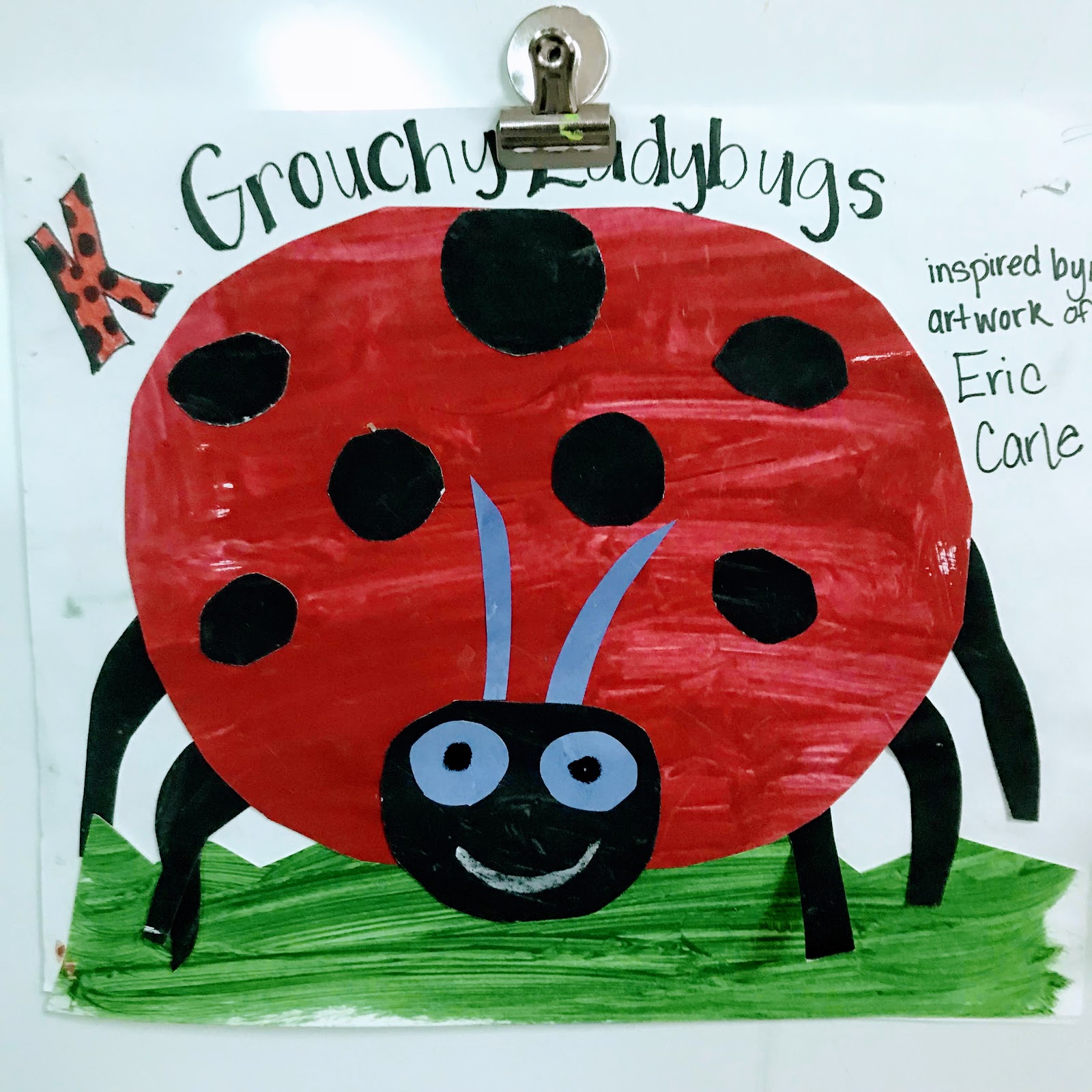 Eric Carle Coloring Pages Grouchy Ladybug