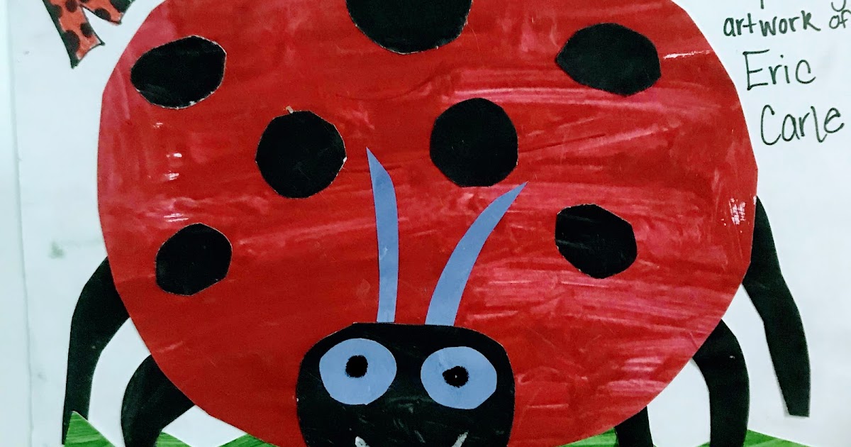 Elements of the Art Room: Kindergarten Grouchy Lady Bugs
