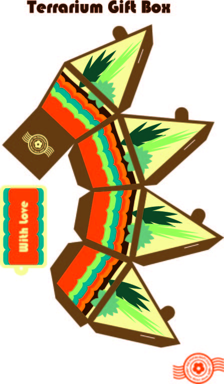 The Papercraft Post: Terrarium Gift Box