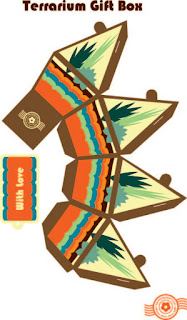 The Papercraft Post: Terrarium Gift Box