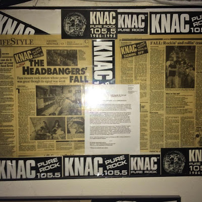 Script the Darkness: KNAC Pure Rock 105.5: Forever Black, Never Fading