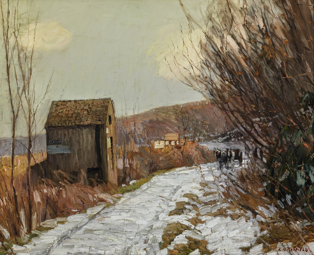 Edward Willis Redfield | Impressionist painter | Tutt'Art@ | Pittura ...