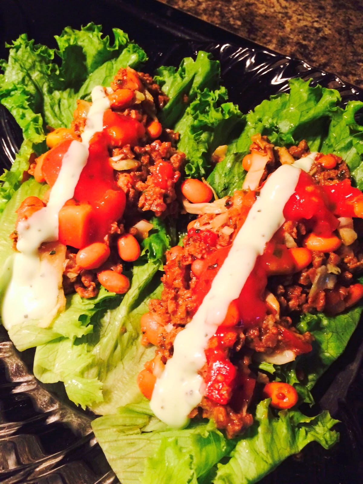 Real College Student of Atlanta: Meatless and breadless tacos