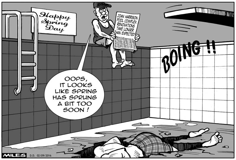 Cartoons by Miles: Empty promises