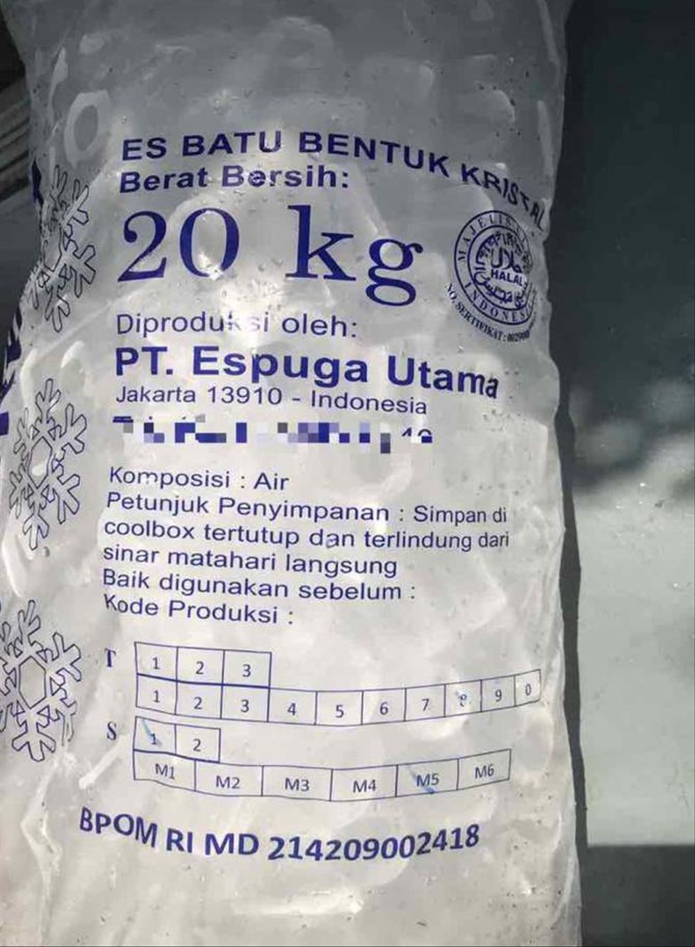 0838-9704-7440,Distributor Ice Tube Kemasan 20 Kg Jakarta Timur