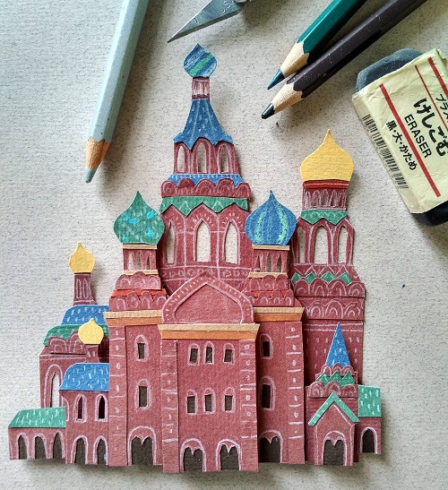 My Owl Barn: Amazing Three Dimensional Paper Cut Collages With Tiny Details