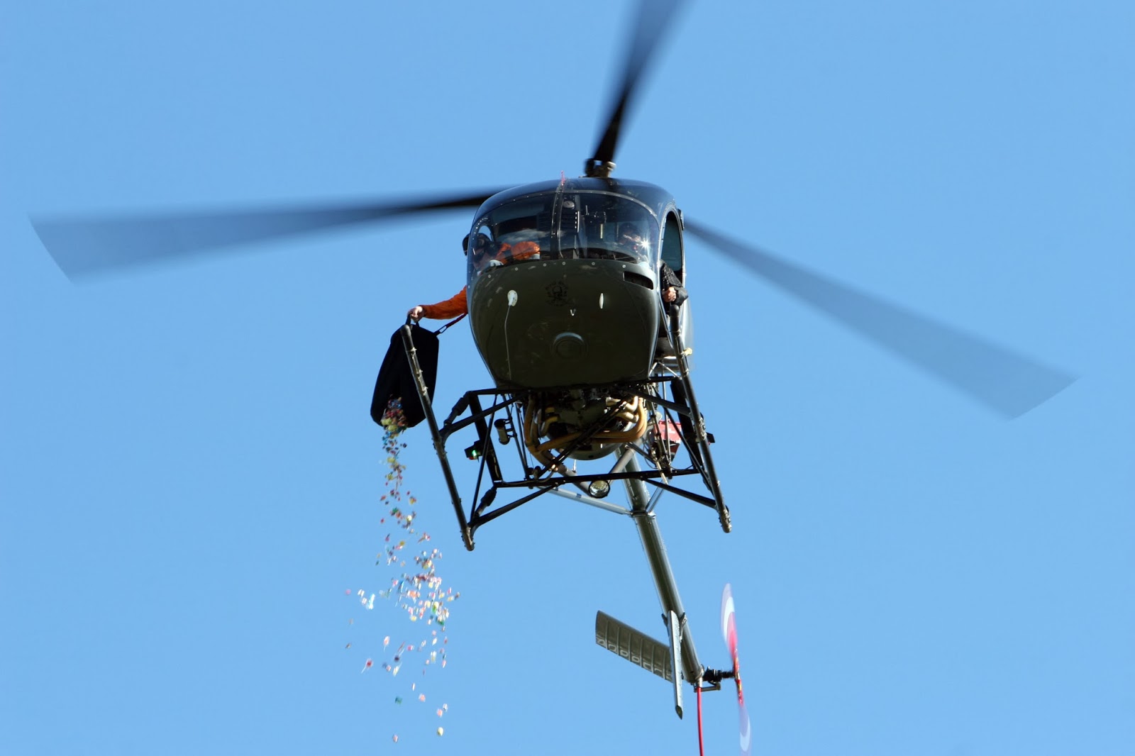 Mark Kodiak Ukena: 3rd Annual Helicopter Ball Drop at Brickyards Park