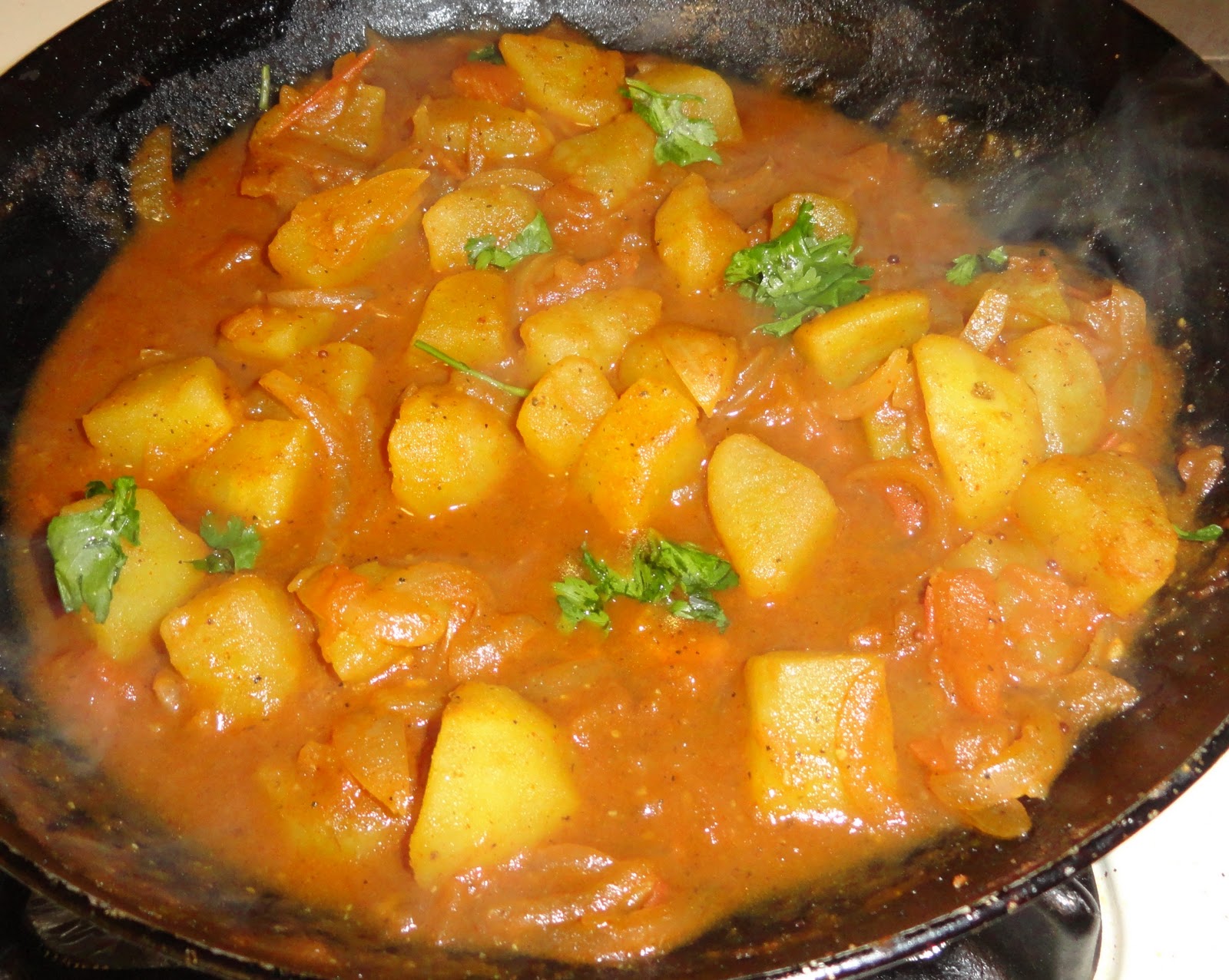 ::My Hobbies::: Spicy Potato Curry