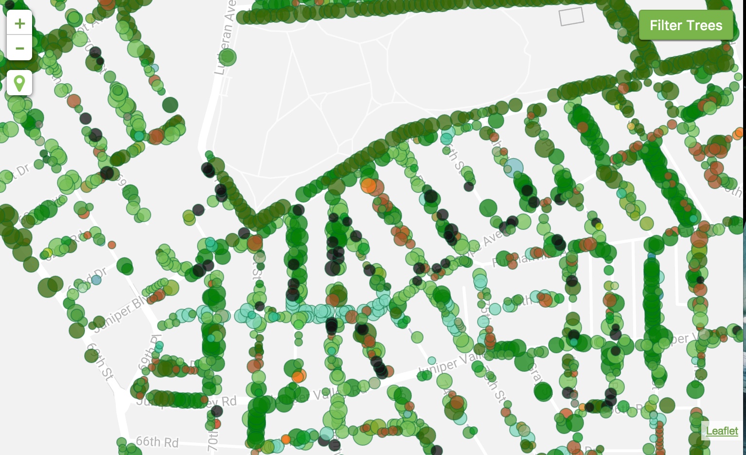 NYC Street Tree Map