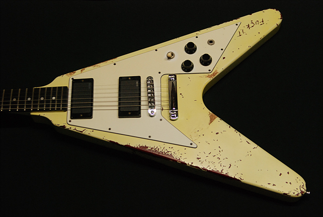 L E N N Y: METALLICA James Hetfield Greco Electra 2236 Flying V Replica ...