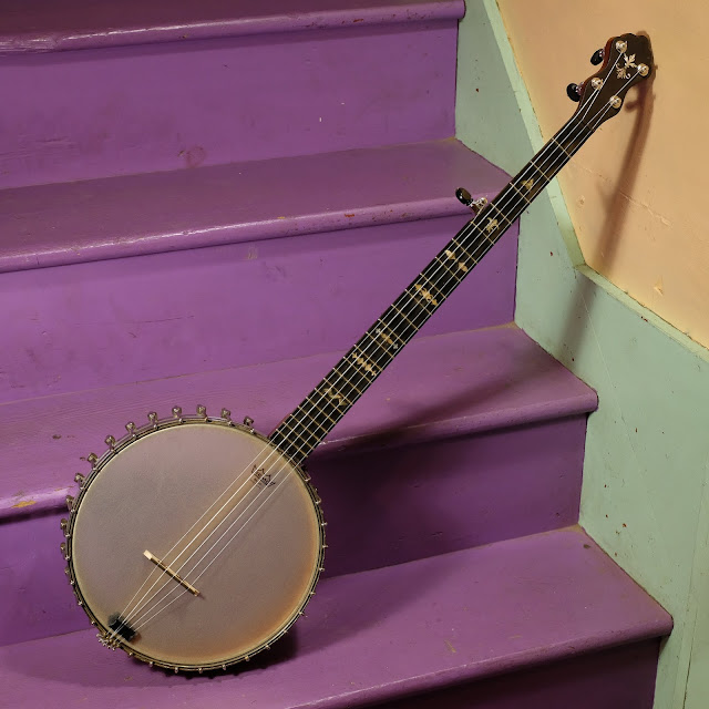1900s Supertone-Style 5-String Openback Banjo