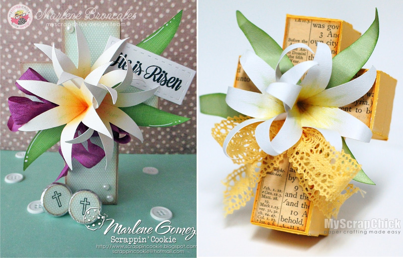 Easter Inspiration with the Design Team - Part 2 - myscrapchick