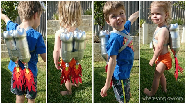 Where's My Glow? : Easy DIY Rocket Packs