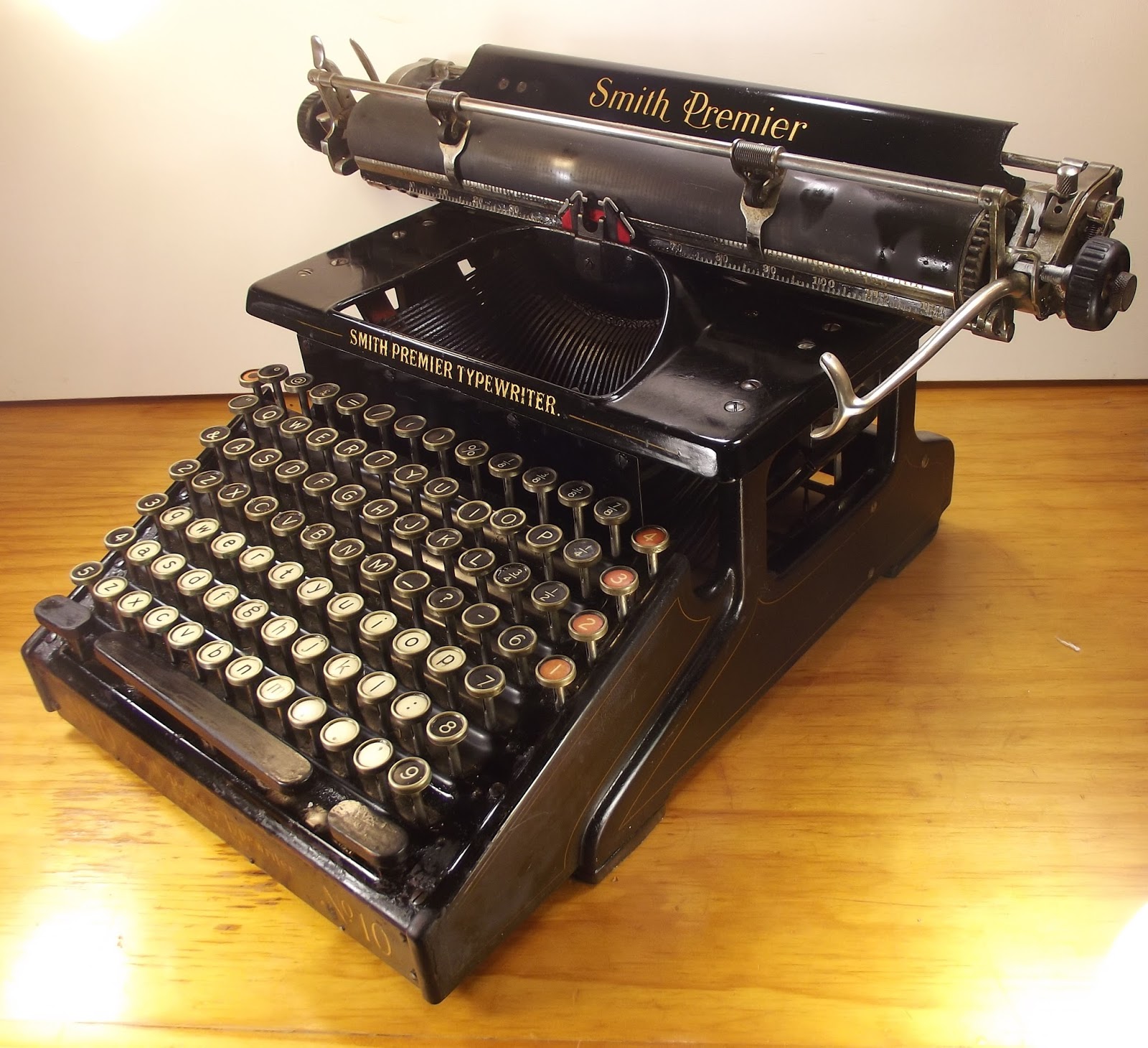 oz.Typewriter: The Smith Premier No 10 Typewriter: John Henry Barr ...