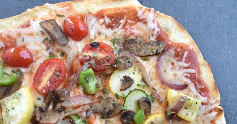 Grilled Vegetable Pizza | The Nutritionist Reviews