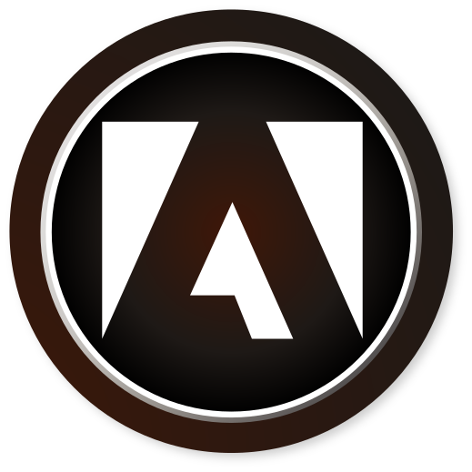 Adobe logo icon download in png and svg format