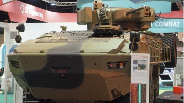 SNAFU!: ST Kinetics displays "Track over Wheels" concept....wheeled ...