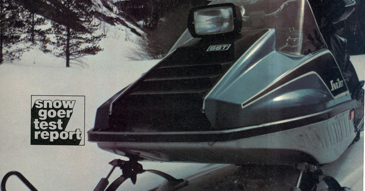 CLASSIC SNOWMOBILES OF THE PAST: 1976 SST 440 SNOWMOBILE