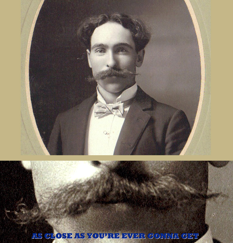 Grandma Slump: A Dead Guy's Mustache -- As Close As You're Gonna Get