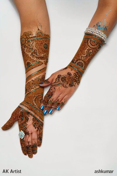 Ash Kumar Mehndi Designs Book for Eid 2014-2015 - Pakistani Suits ...