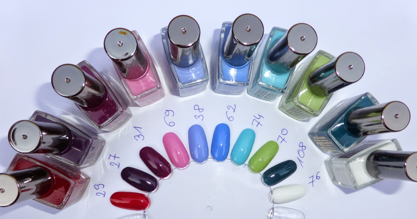 Beauty of dreams : Moja mała kolekcja lakierów Golden Rose Rich Color