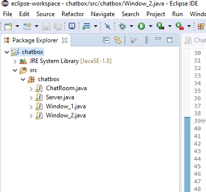 Advanced Chat Box Application in Java using Eclipse| Java Project