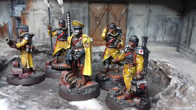 Tabletop Apocalypse: Steel Legion Command Squads