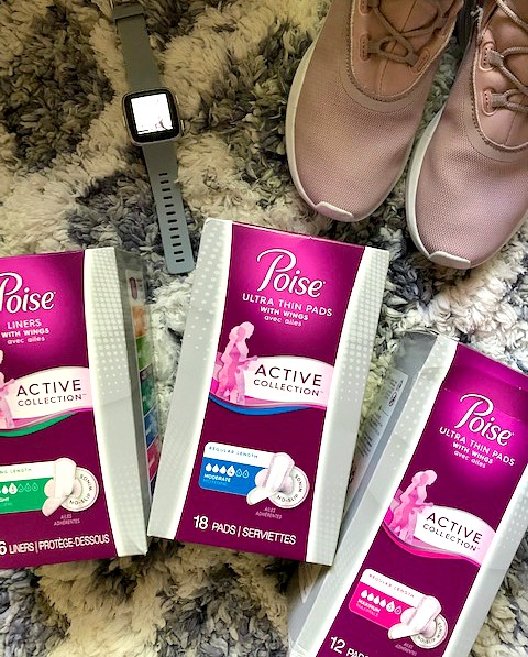 Everyday Confidence with Poise® Active Collection™ | Pieces of a Mom