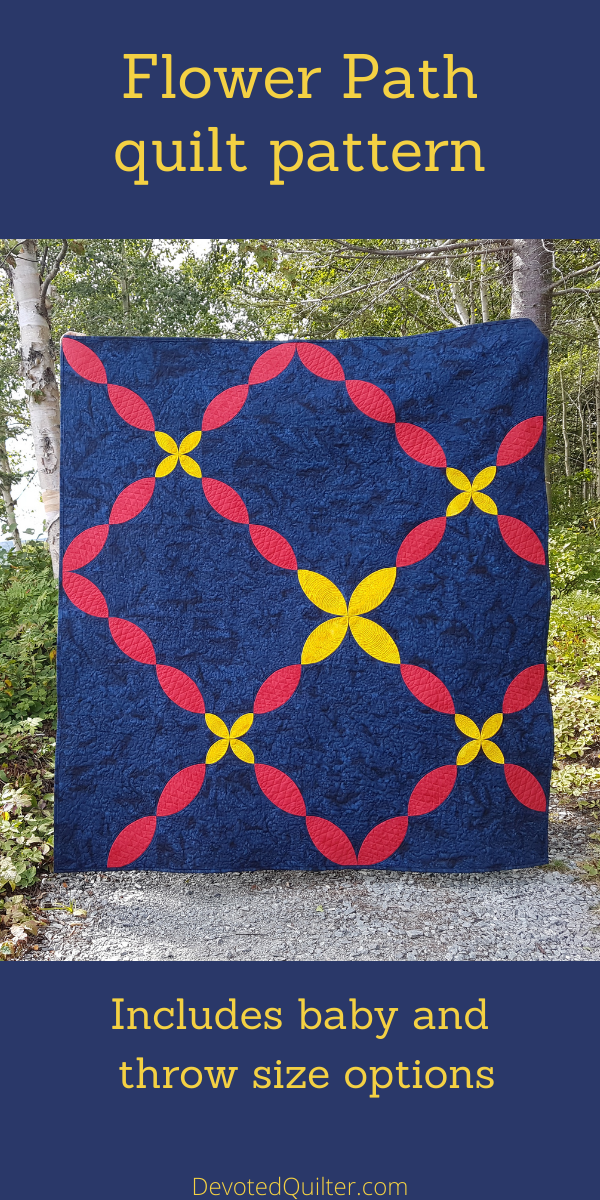 Devoted Quilter: Flower Path Pattern Release