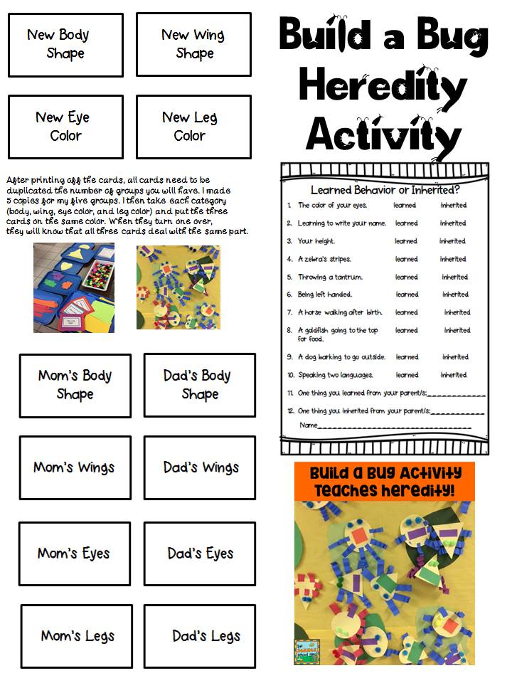 The Science School Yard: Three Easy Steps to make Heredity or Learned ...