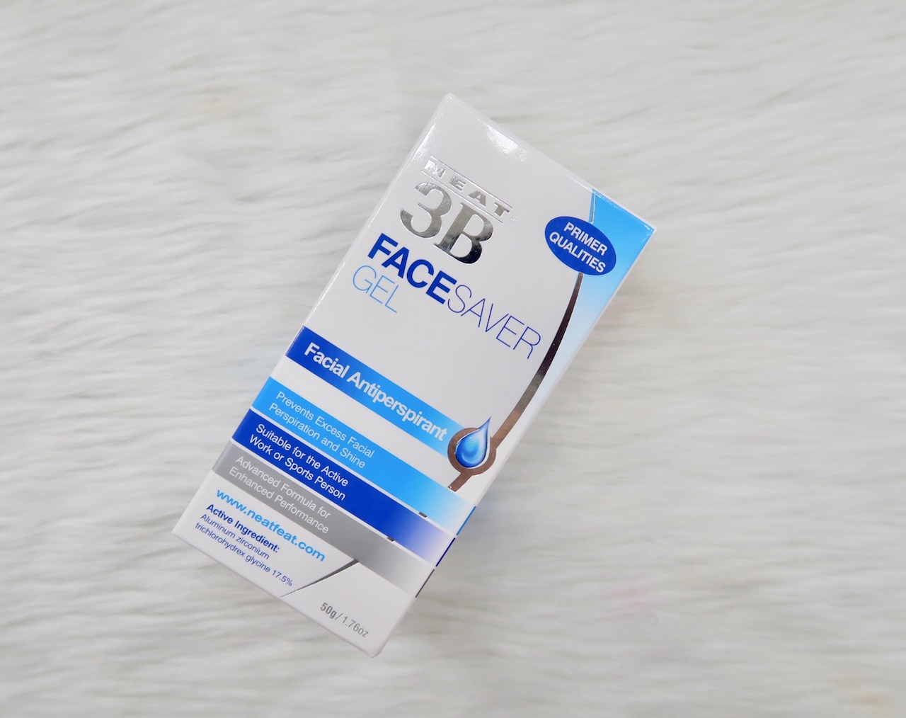 Neat 3B Face Saver Gel: A Face Anti-perspirant?