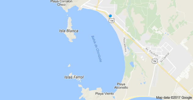 CHIMBOTE: UBICACION GEOGRAFICA DE CHIMBOTE