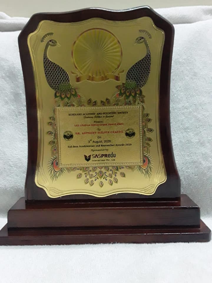 One Organic Chemist One Day: SAS Lifetime achievement award 2020 by SAS ...