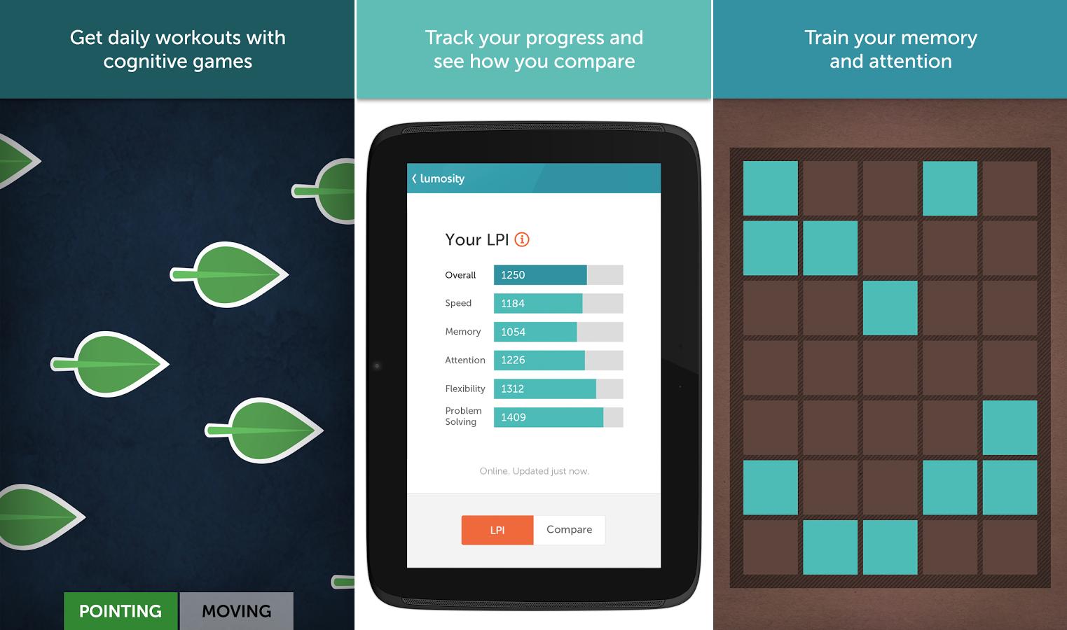 Lumosity: Εκπαιδεύουμε το μυαλό μας μέσα από 40 mini game με τη βοήθεια ...