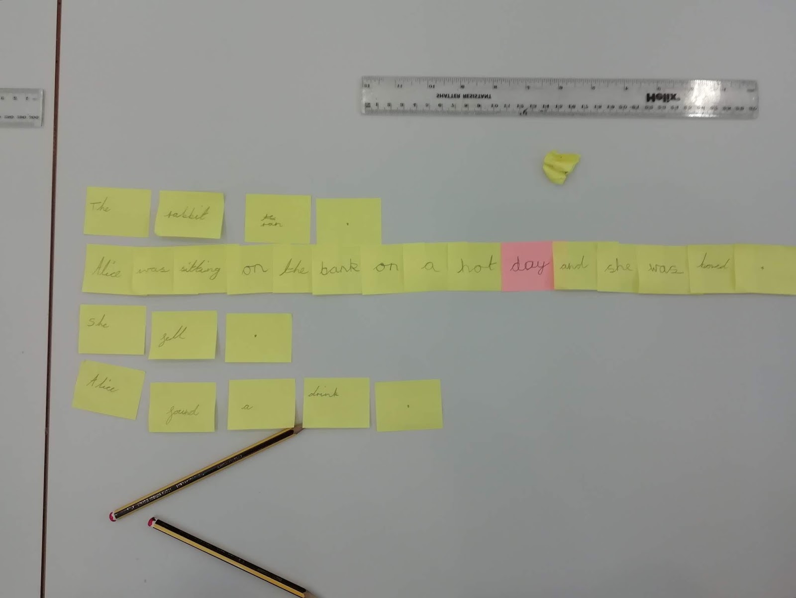 Building Sticky Note Sentences |Aidan Severs - An Education Blog